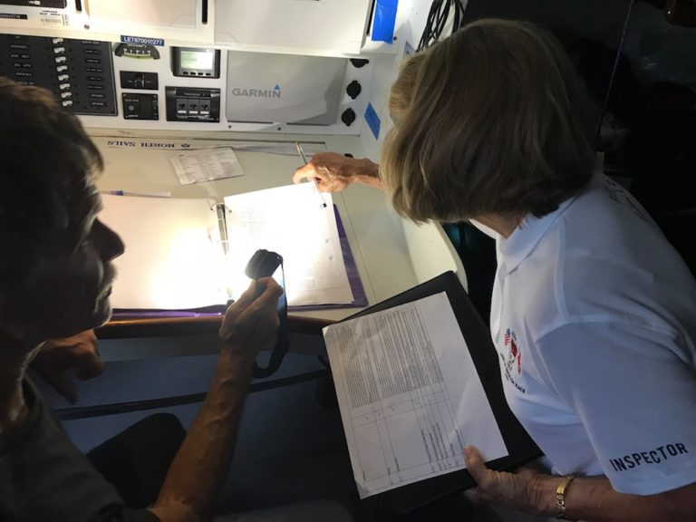 Merlin inspected after Bermuda arrival - Newport Bermuda Race